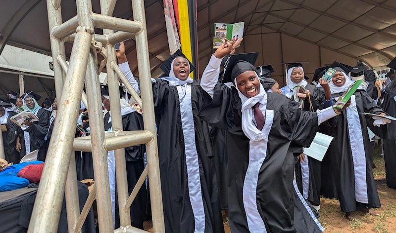 Nearly 3,000 graduate at IUIU as VP Alupo is awarded PhD - The Observer